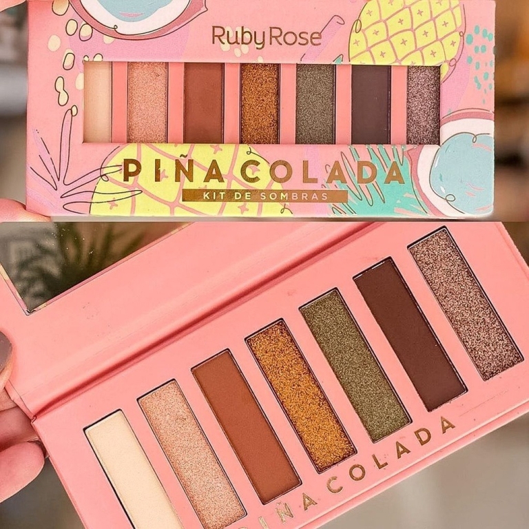 PIÑA COLADA PALETTE – PALETA DE SOMBRAS – RUBY ROSE – Obsidiana Makeup ...